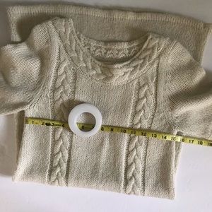 Whitewash | Dresses | Whitewash Cream Colored Sweater Dress | Poshmark